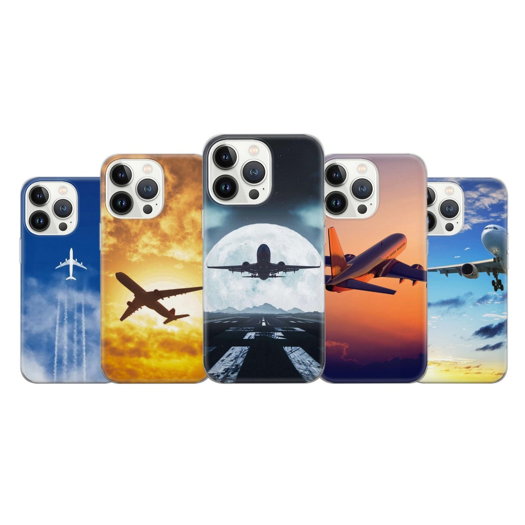 Airplane Flight Phone Case Plane Fly Cover for iPhone 16 15 14 13 12 ...