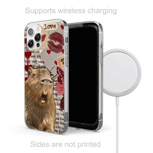 Cute Capybara Phone Case Funny Capybaras Cover for iPhone 14 13 12 Pro ...