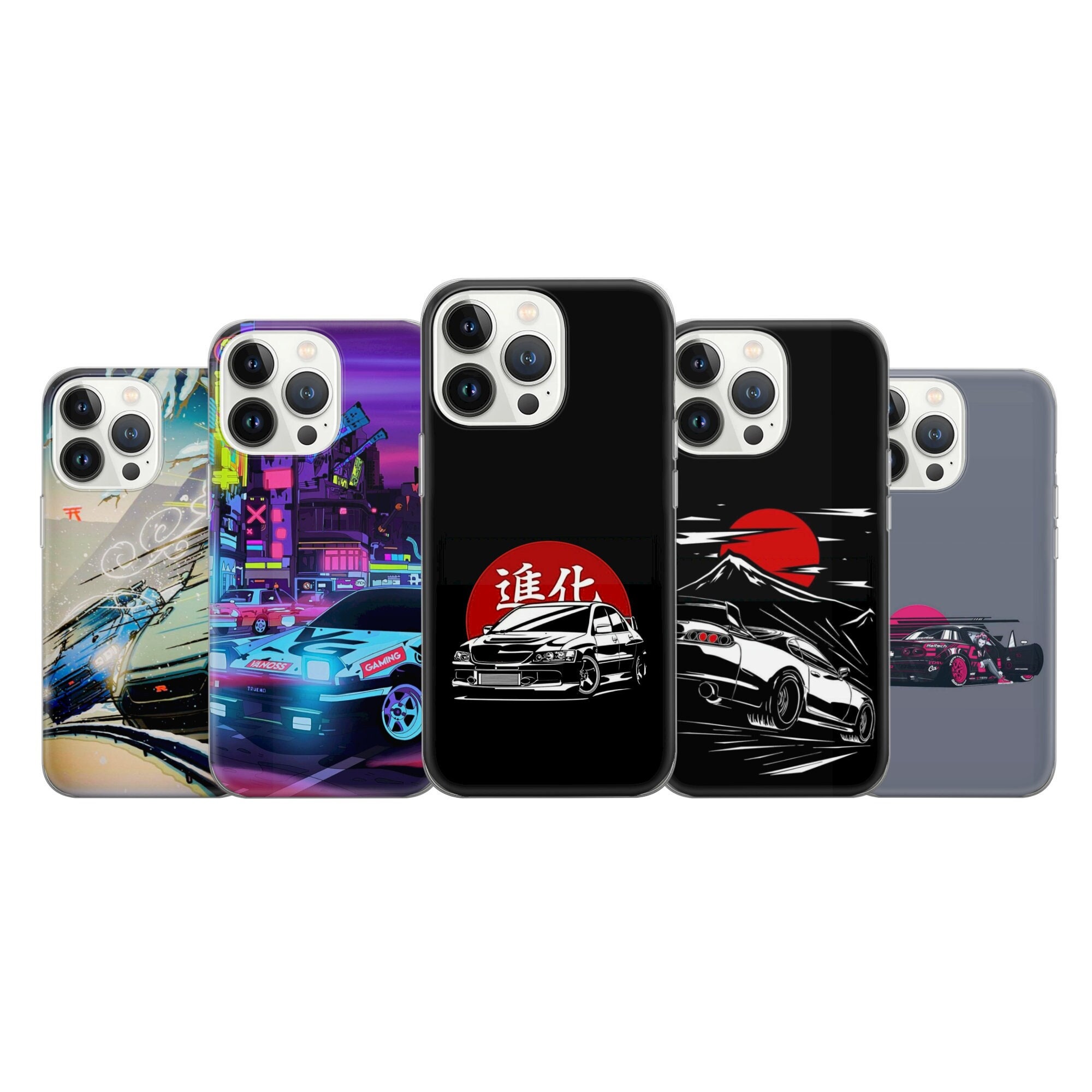 Drifting JDM Phone Case Japan Racing Drift Cover for iPhone 14 - Etsy