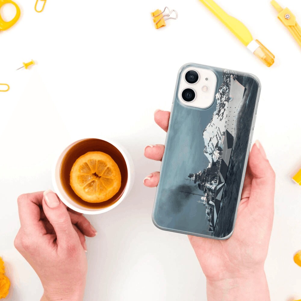 Navy Warship Phone Case: Nautical Fleet Art Cover for Iphone, Samsung ...