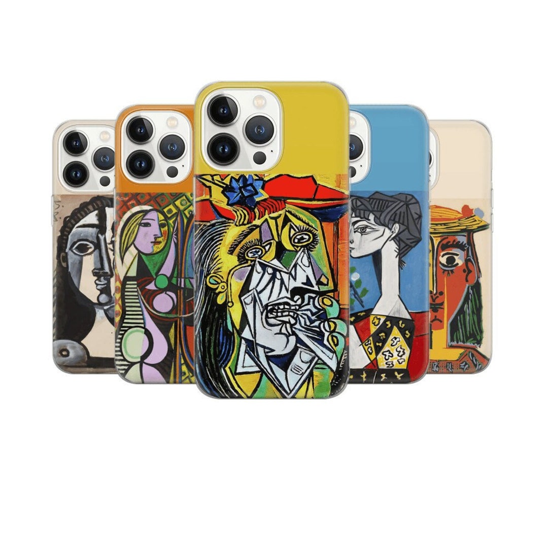 Pablo Picasso Art Phone Case Cubism Painting Cover for iPhone 16 15 14 ...