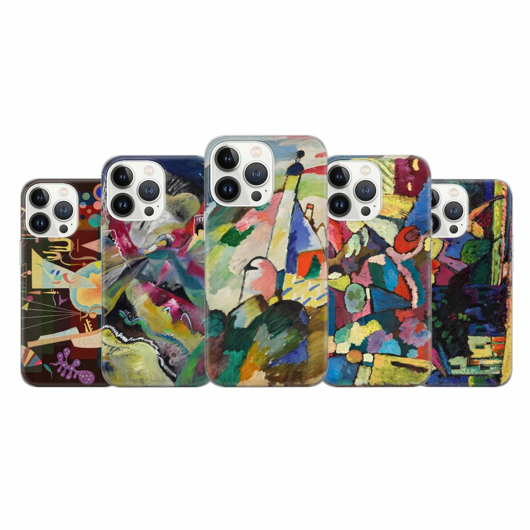 Kandinsky Abstract Art Phone Case: Expressionism TPU Gel Cover for ...
