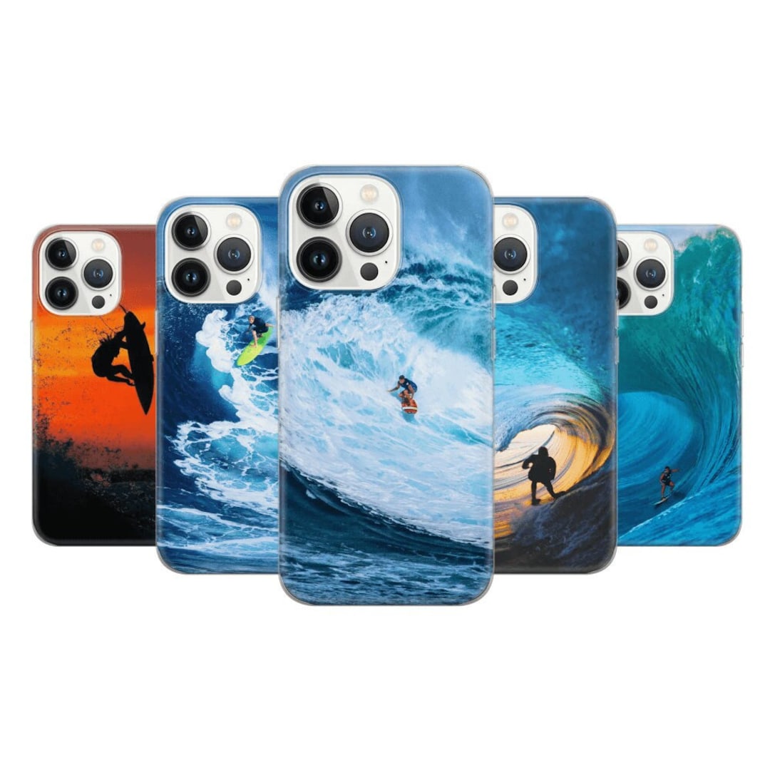 Surf Wave Phone Case Surfing Waves Cover for iPhone 16 15 14 13 12 Pro ...