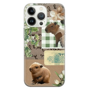 Cute Capybara Phone Case Funny Capybaras Cover for iPhone 14 13 12 Pro ...