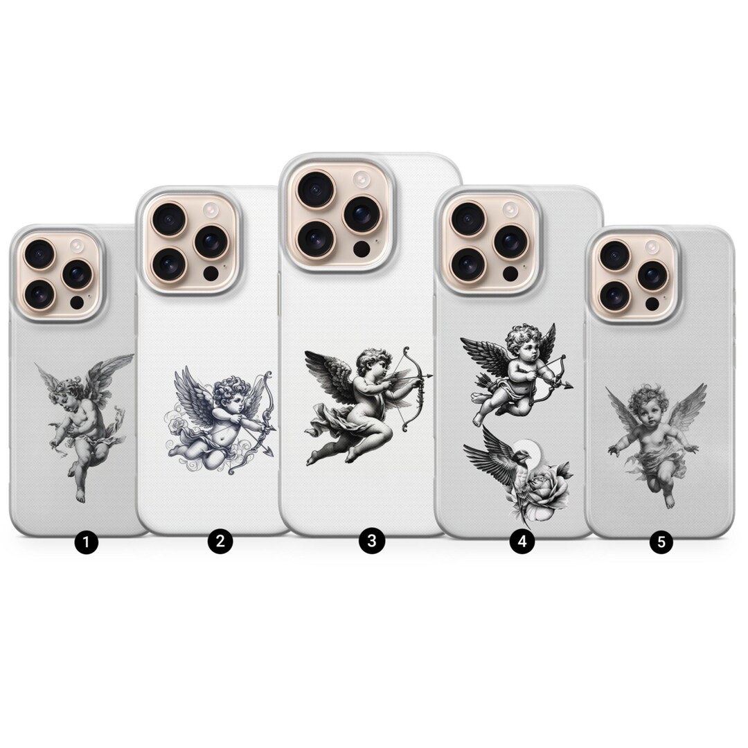 Cherub Angel Phone Case: Guardian Angel Cover, UV Print for Iphone ...