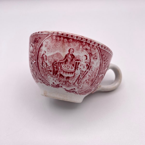 Red Transferware - Etsy