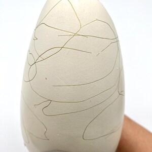 Vintage Pink and White Long Dish Console or Mantle Vase Shawnee Pottery ...