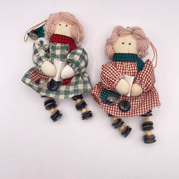 Button Doll - Etsy