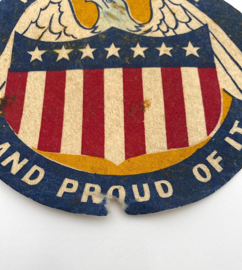 Vintage American Eagle Patch: Patriotic USA Pride - Etsy