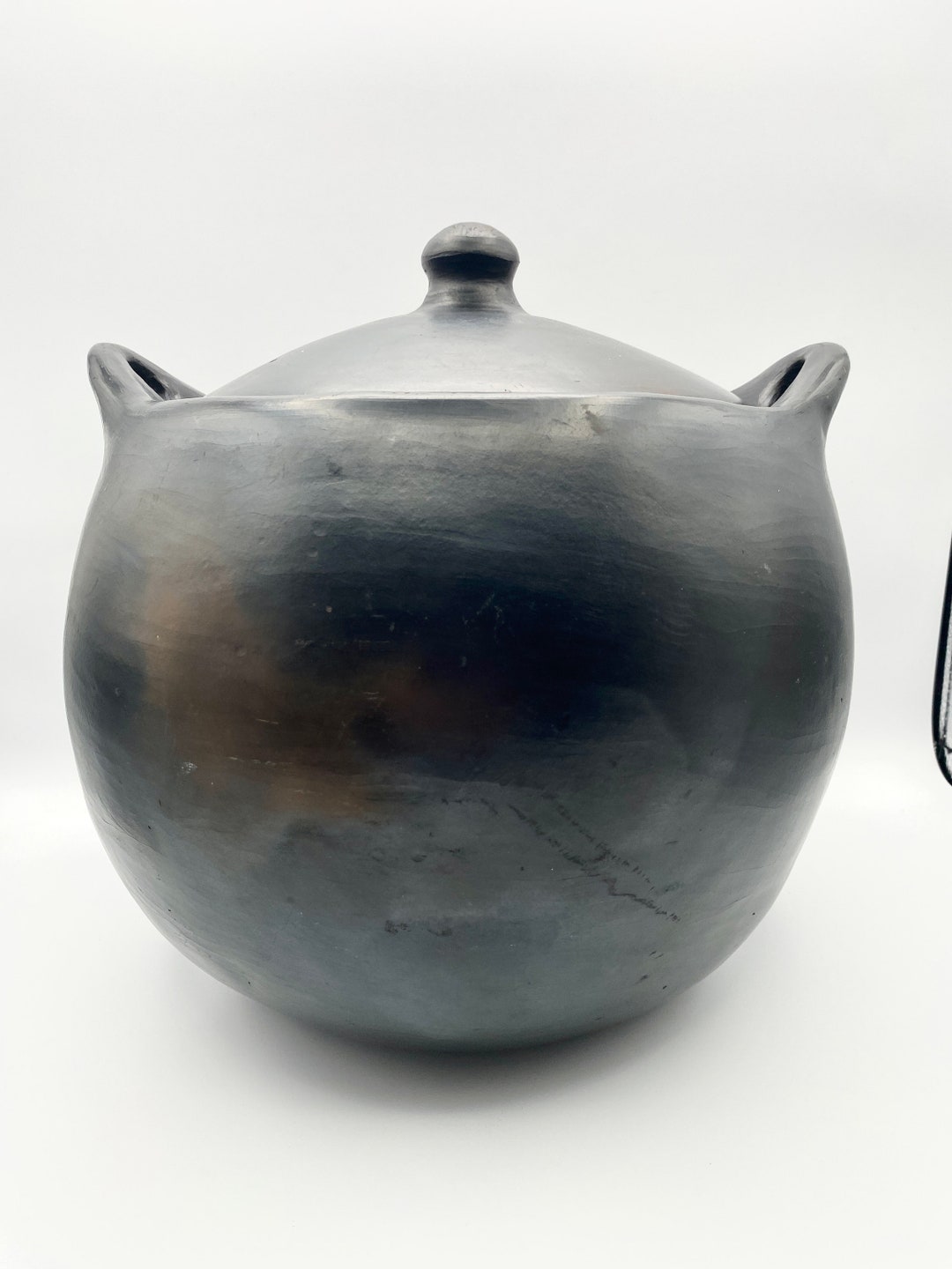 La Chamba Black Clay Colossal Size Cooker 21 Quart - Etsy