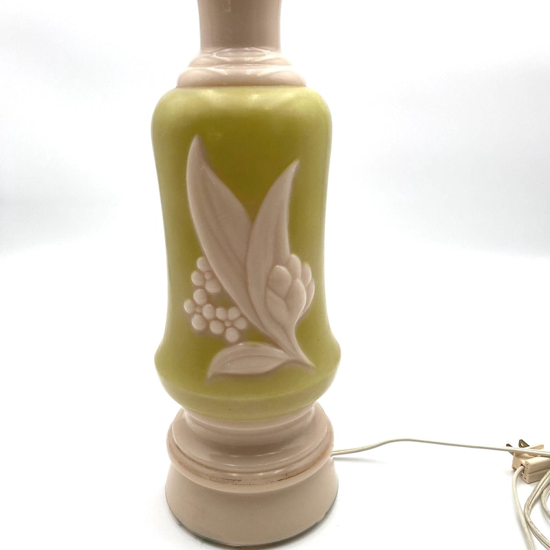 Chartreuse Lamp - Etsy