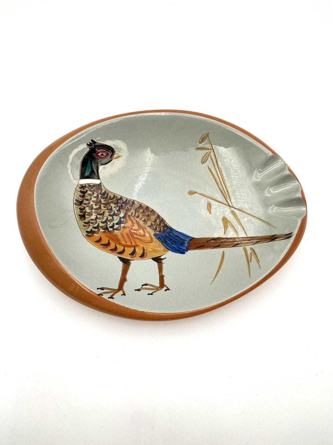 Pheasant Ashtray, Bird Ashtray Vintage Decor - Etsy