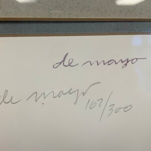 Louis De Mayo “riding to Chinle" Hand Signed & Framed Fine Art ...