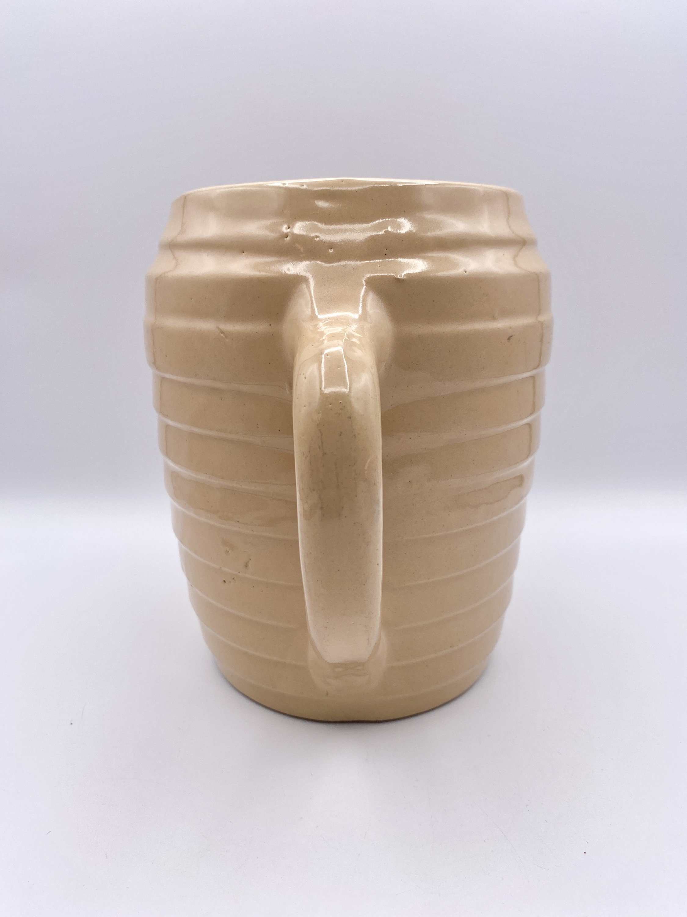 Antique Beehive Pitcher With Ice Lip Made in USA, Art Deco, 1930s ...