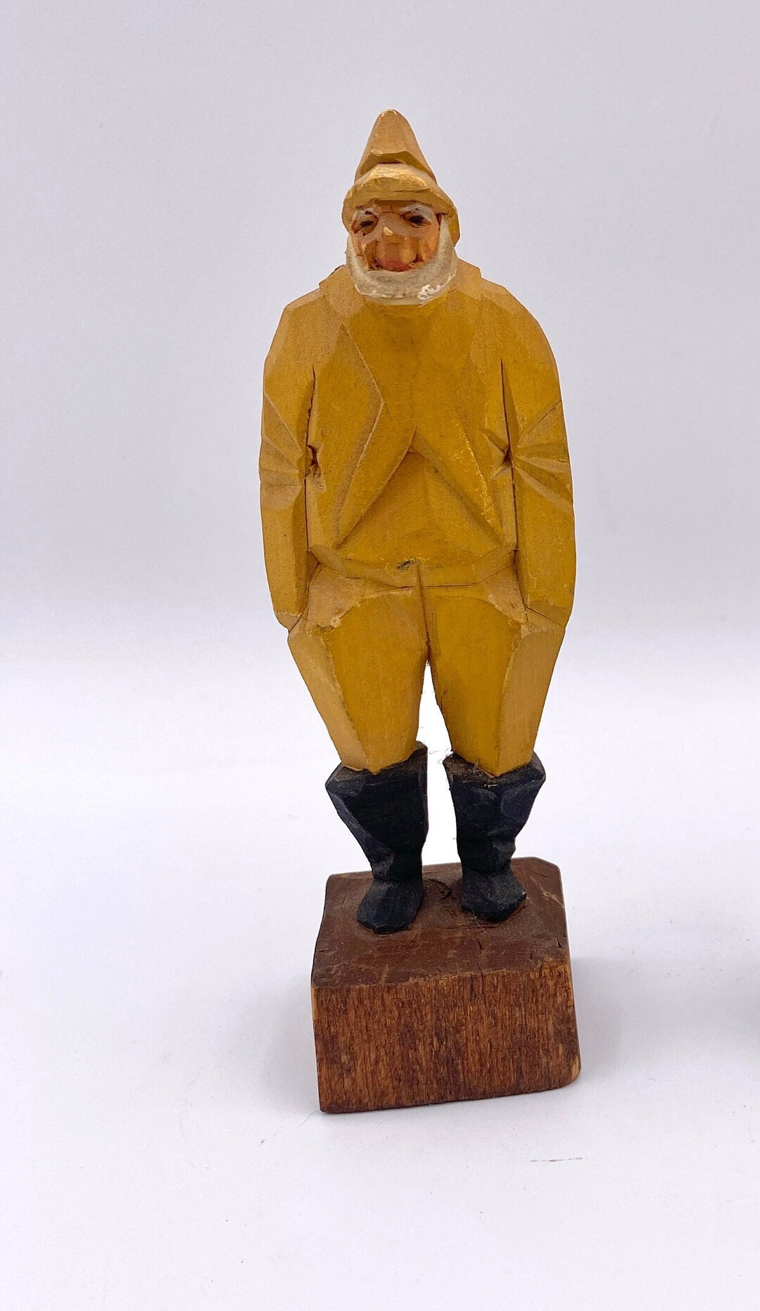 Vintage Wooden Nautical Sea Captain in Anri Style - Coastal Decor ...