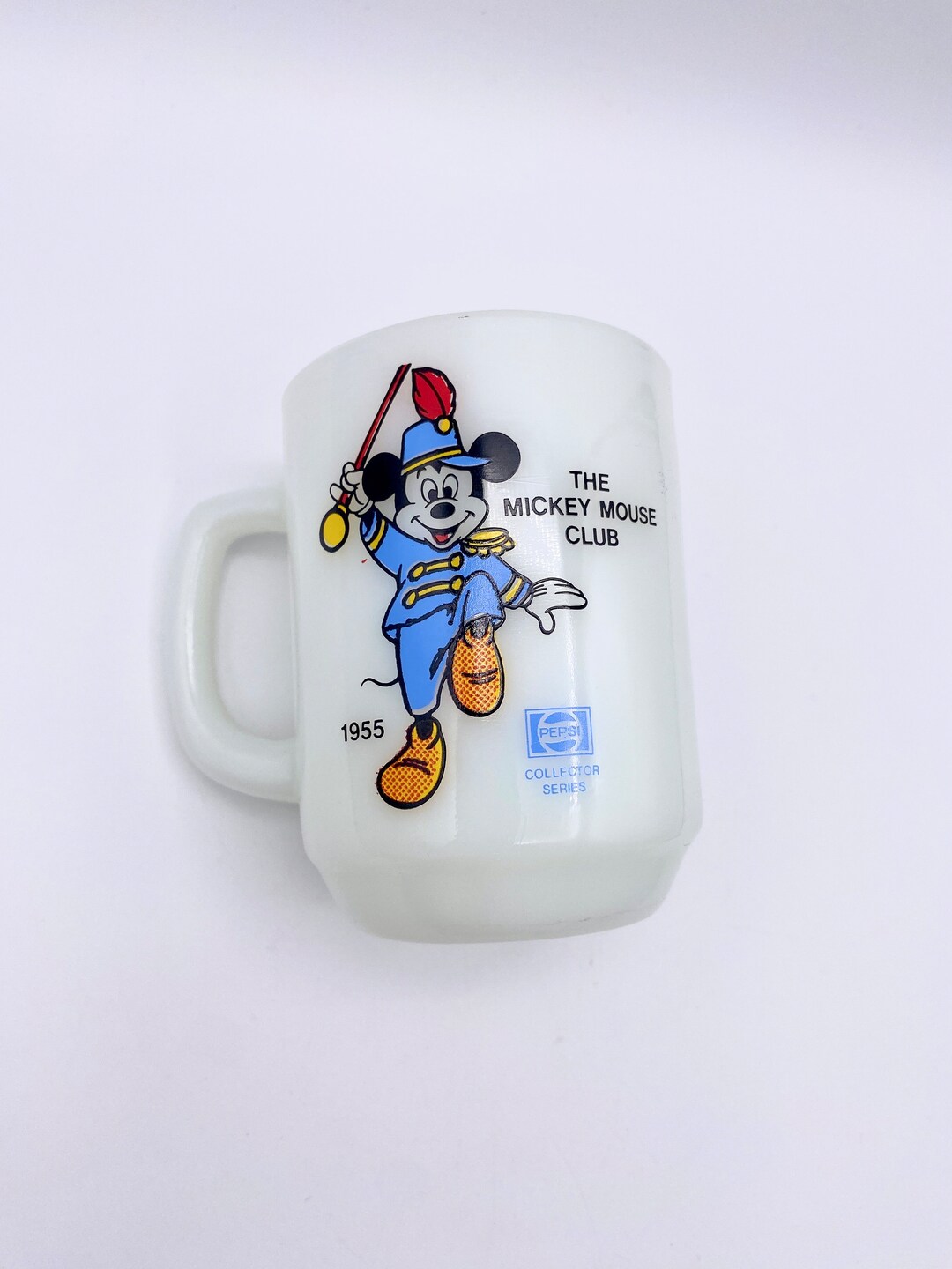Mickey Mouse Club and Goofy Milk Glass Mugs - Etsy