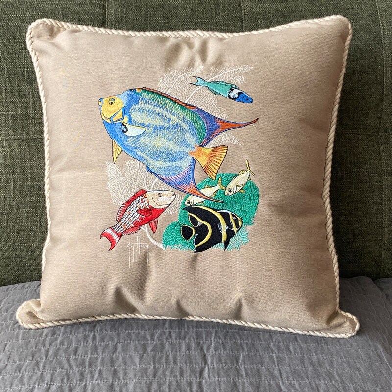 Big Fish Pillow - Etsy