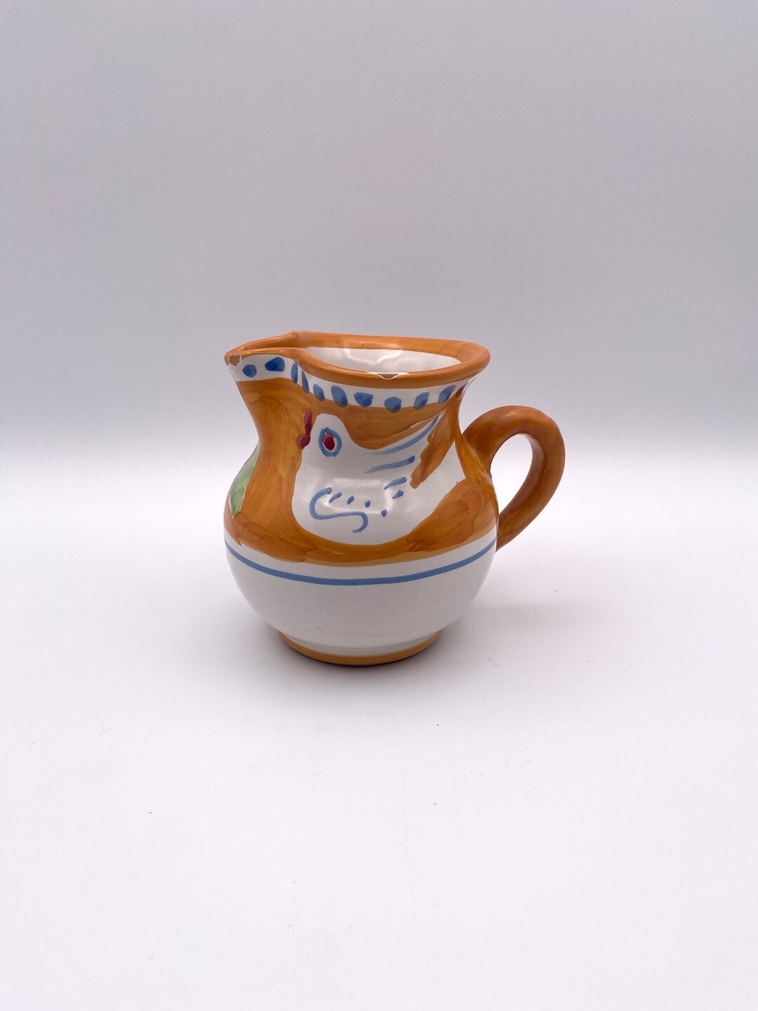Vintage Vietri Chick Carafe Solimene Pottery Pitcher Italy - Etsy