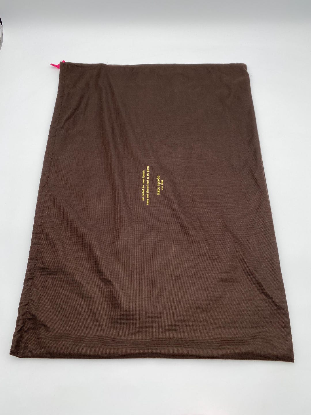 Vintage Kate Spade Drawstring Dust Bag for Purse Kate Spade New York ...