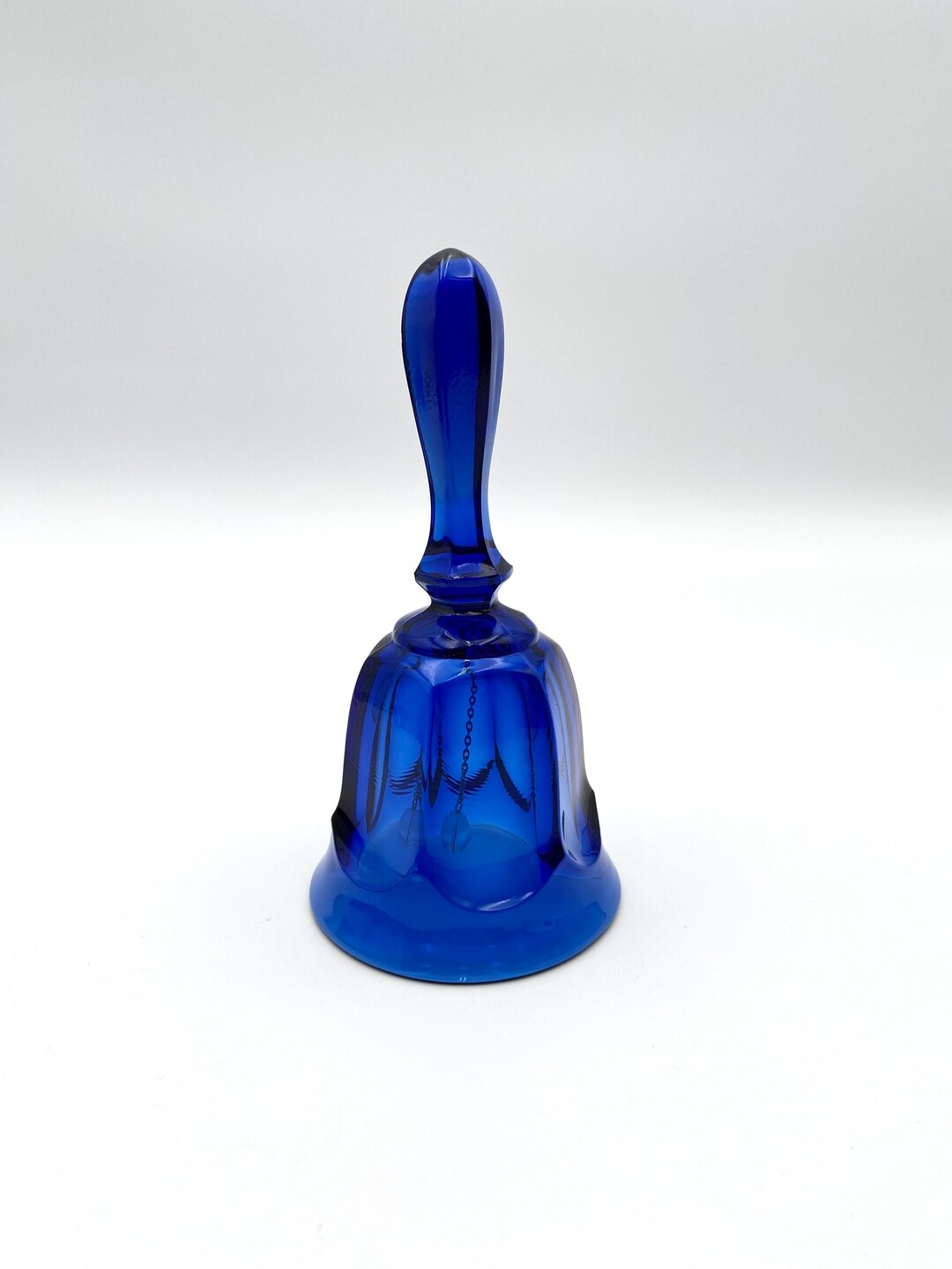 Viking Glass Cobalt Blue Bell: Collectible West Virginia Art Glass - Etsy