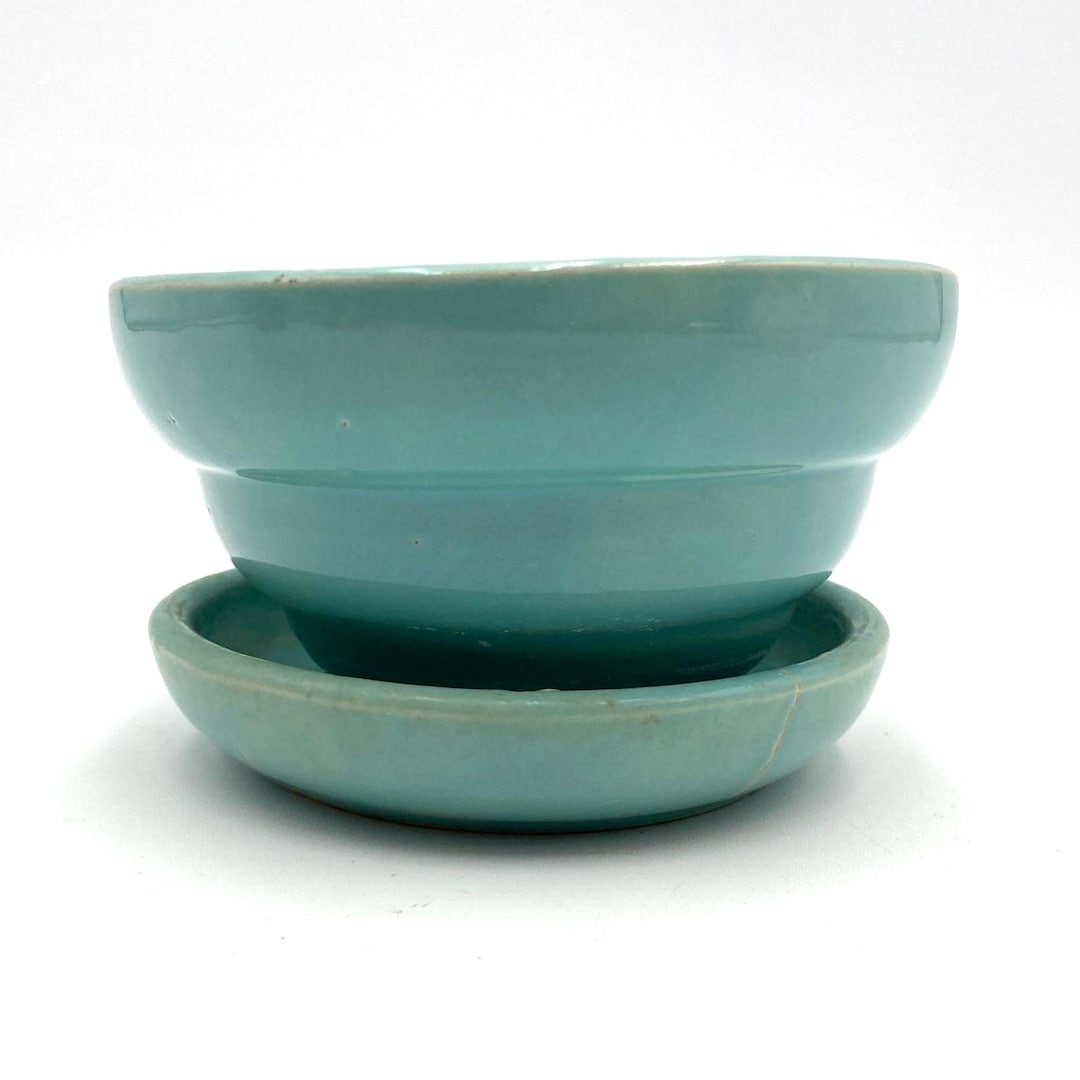 Vintage Mccoy Turquoise Beehive Planter, 2.5" Tall X 4" Wide - Etsy