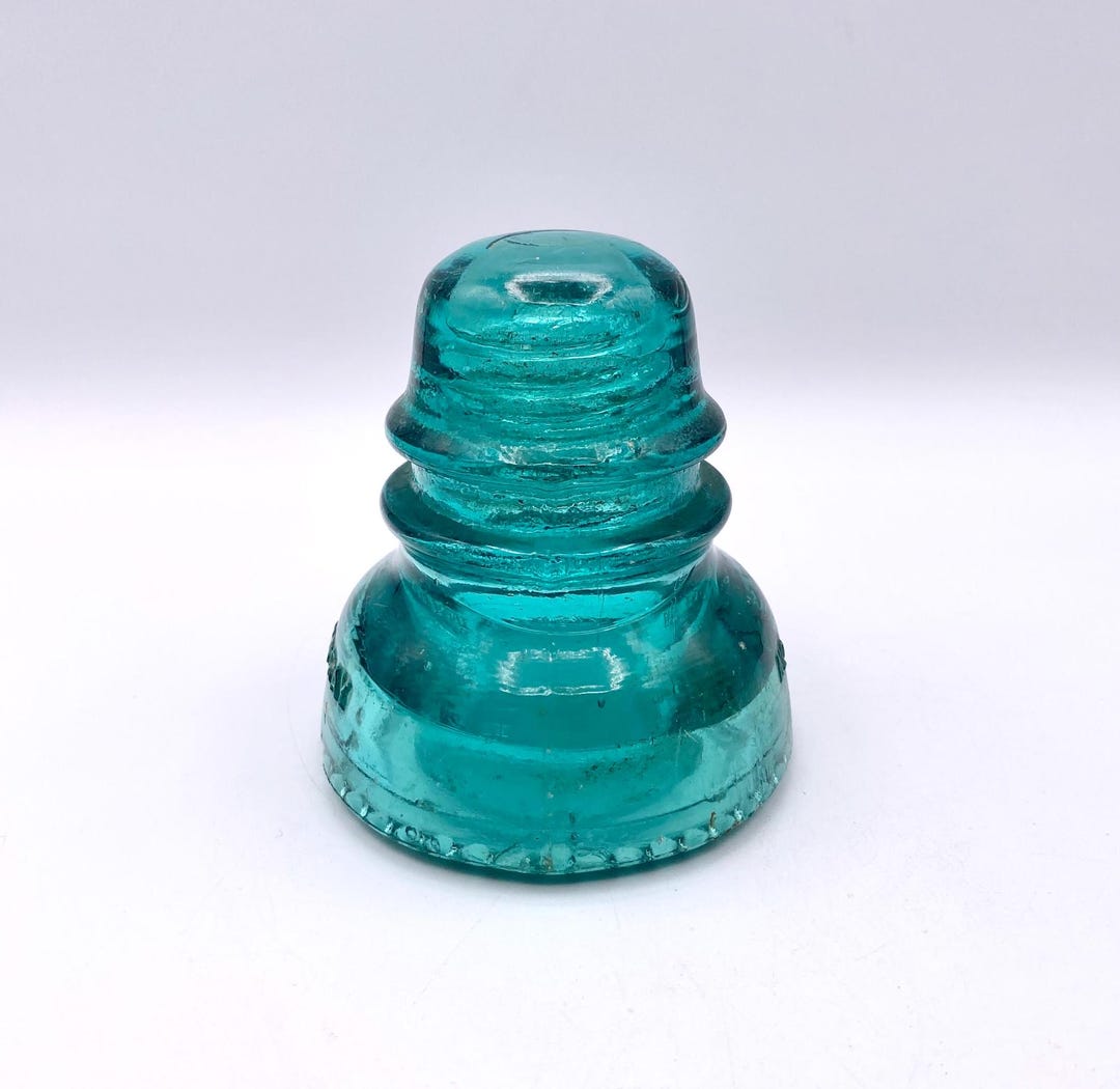 Vintage Glass Insulator Hemingray No. 40 Aqua Color, Great to Use for ...