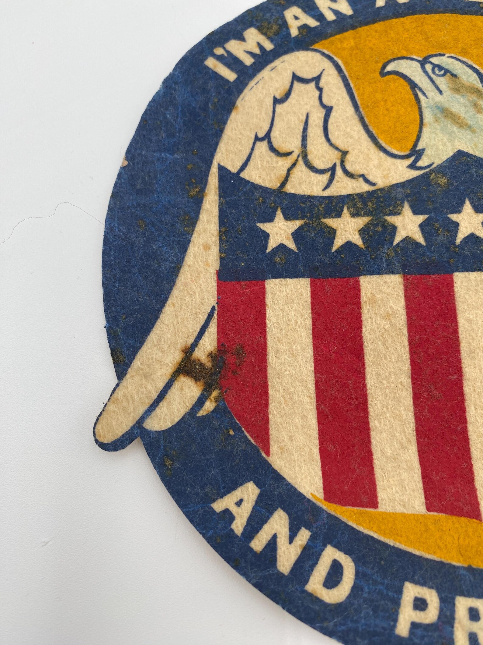 Vintage American Eagle Patch: Patriotic USA Pride - Etsy