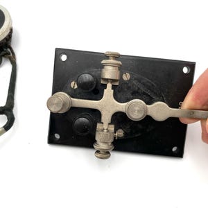 WWII US Military Navy Morse Code Communicator, Ham Radio, Telegraph Key ...