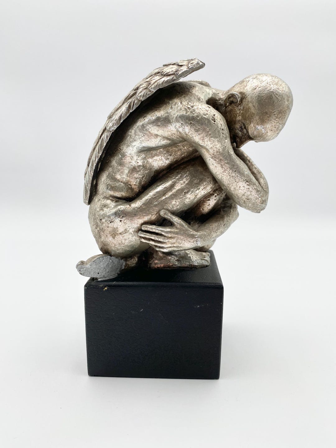 Grieving Angel Sculpture Vitruvian Collection by TMS 2006, Resin ...