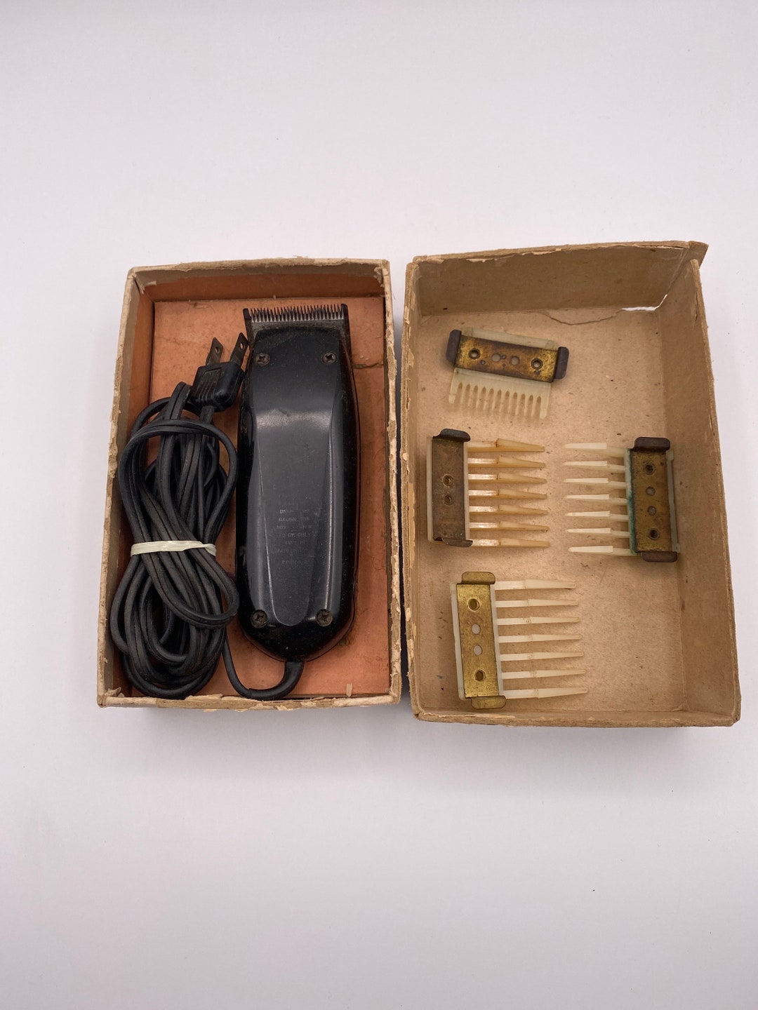 Handy Industries "d" 00 Electric Clipper With 4 Clipper Guard Sizes ...