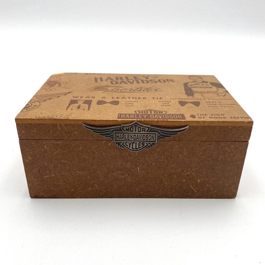 Vintage Harley Davidson Box - Etsy