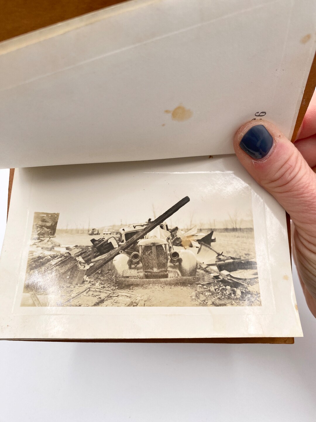 WW II Photo Booklet: Scrap Metal Drive, Black & White Pictures (5.25"x3 ...