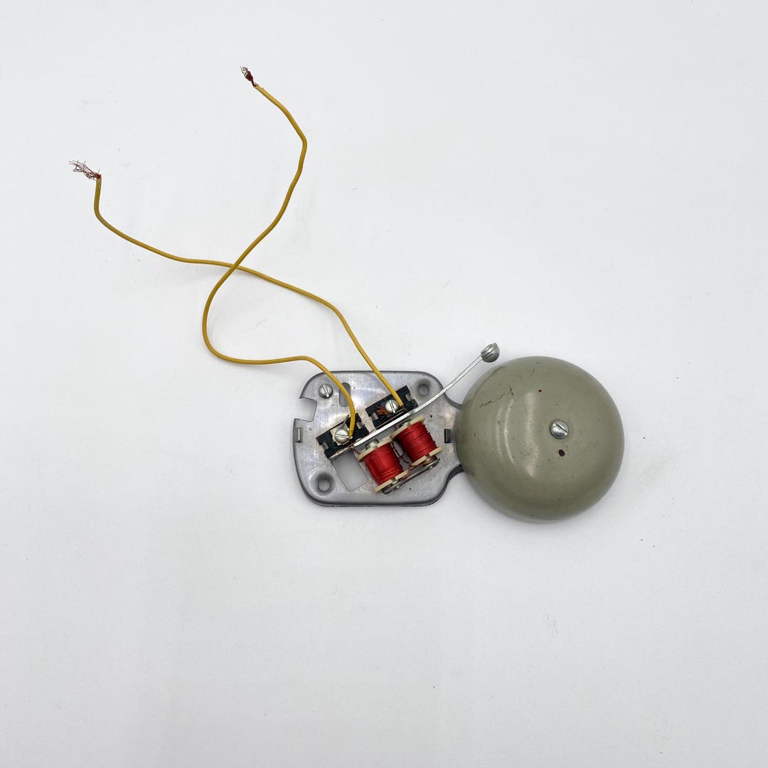Vintage Metal Chime Doorbell Low Voltage DC Electric Bell Hardware - Etsy