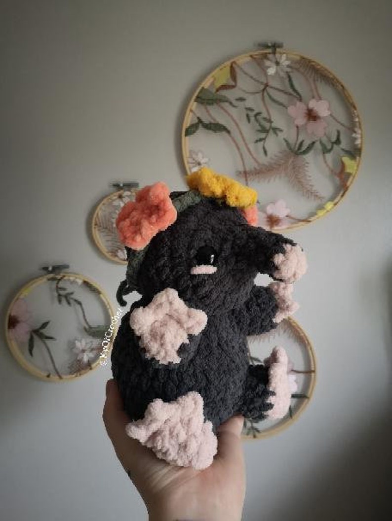 Ceril the Mole PDF Crochet Pattern - Etsy