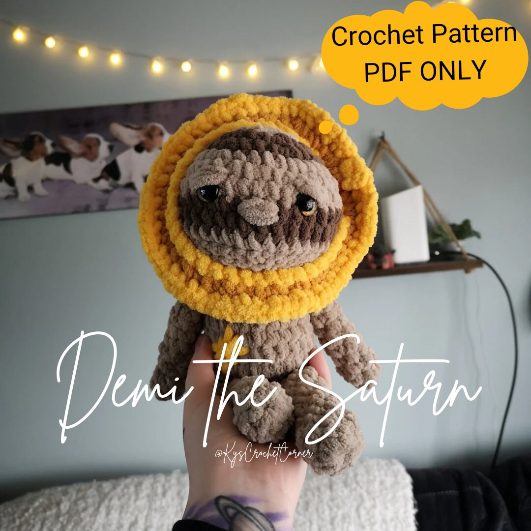 Demi the Saturn Starchild PDF ONLY Crochet Pattern - Etsy