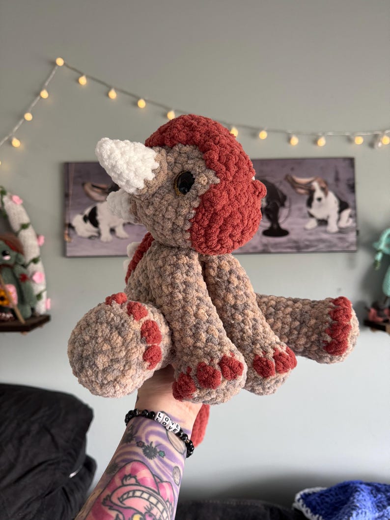 MADE TO ORDER - Anakin the Anklyosaurus Crochet Plushie - Etsy UK