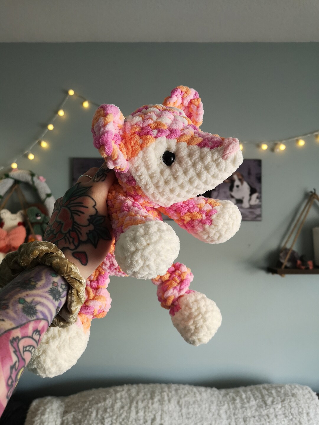 READY TO SHIP - Fable the Cuddly Pink Fawn Crochet Plushie - Etsy