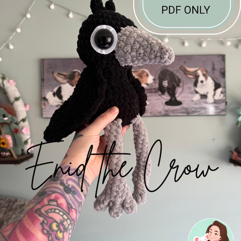 Crow Plush Pattern - Etsy