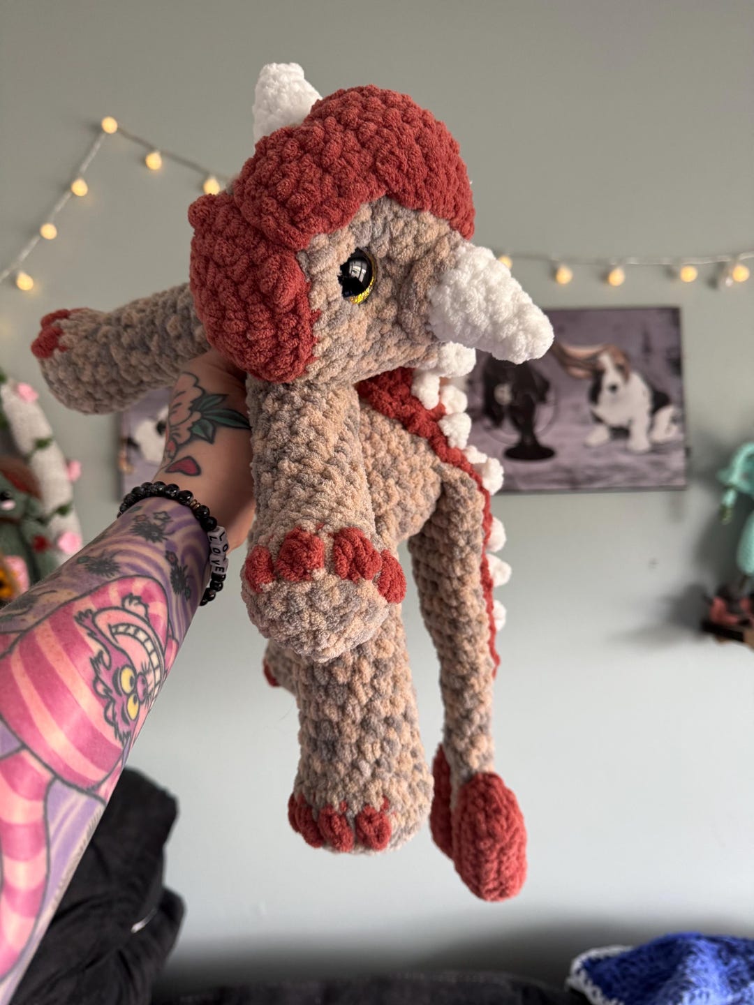MADE TO ORDER - Anakin the Anklyosaurus Crochet Plushie - Etsy