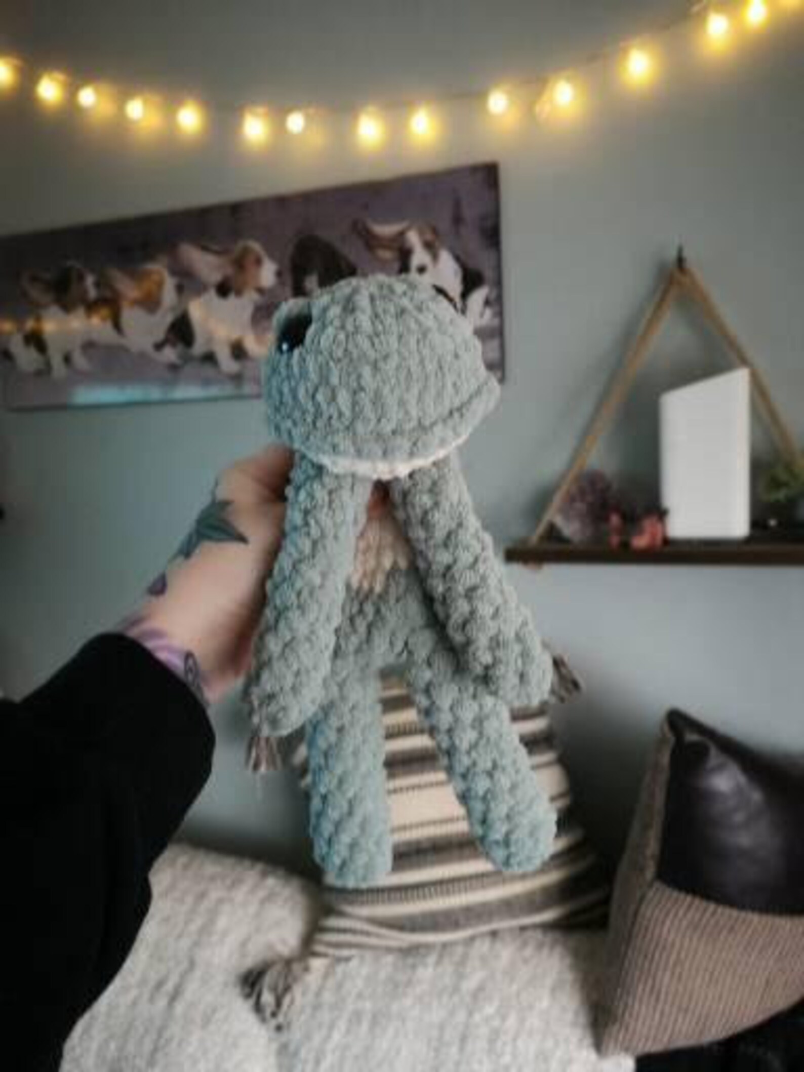 Scoots the Frog Lovey Crochet Pattern PDF Only - Etsy