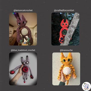 Fia the Demon Cat Crochet Pattern PDF ONLY - Etsy