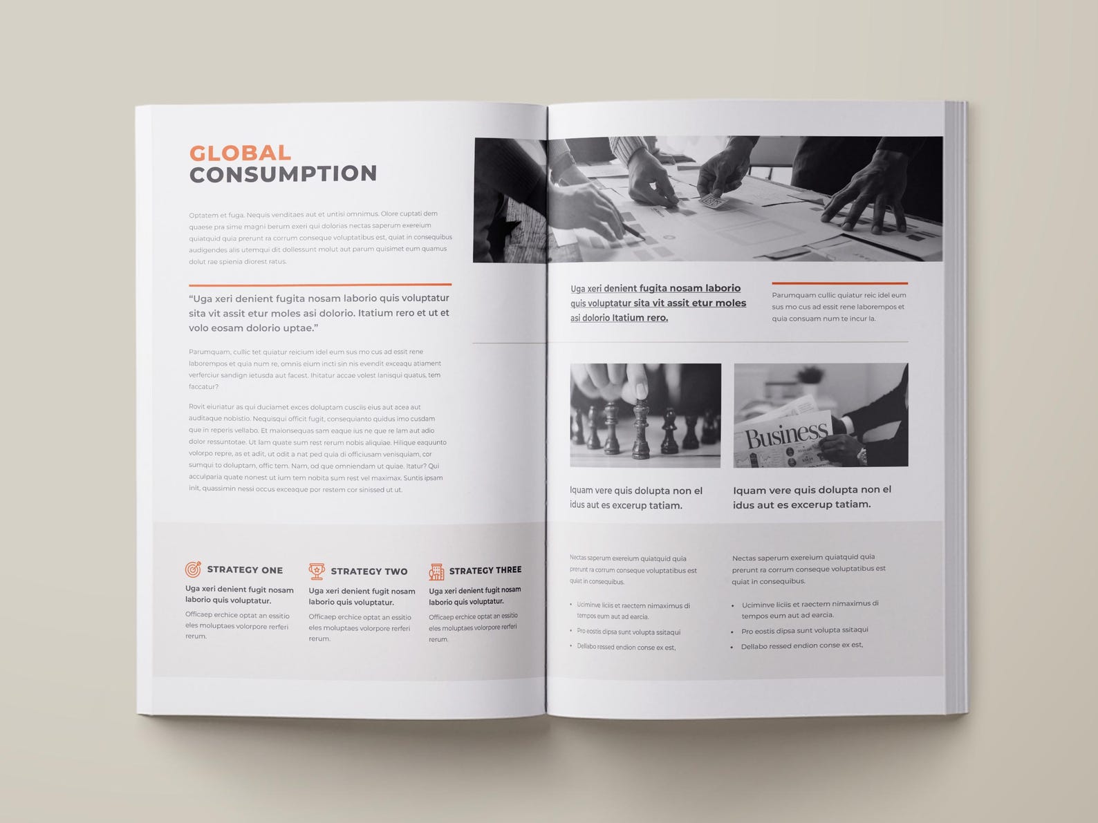 Company Profile Template, Business Brochure Design, Corporate Handbook ...