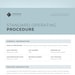 Standard Operating Procedure Template: Editable SOP Document (indesign ...