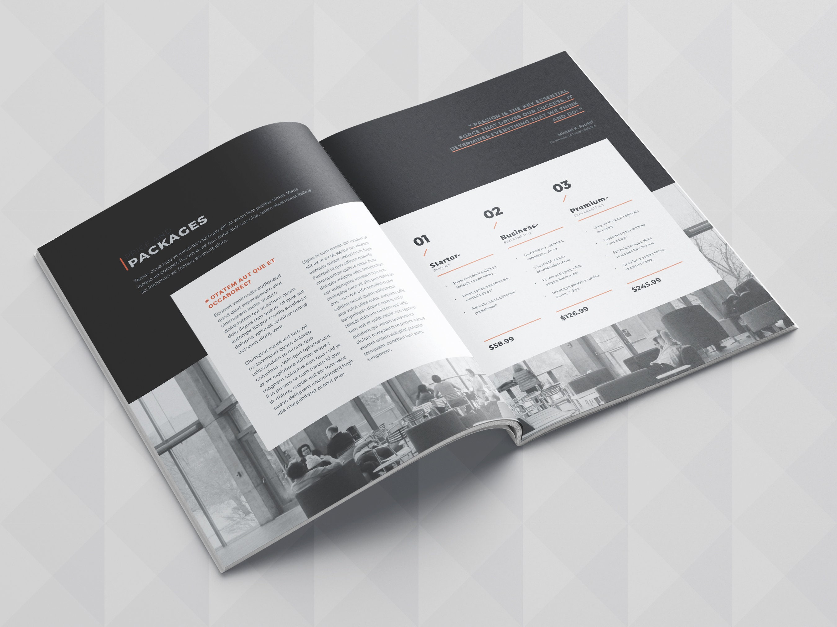 16 Pages, Business Proposal, MS Word Template, Marketing Proposal ...