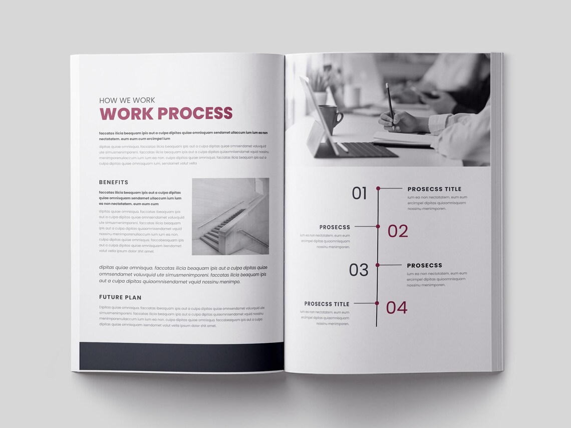 Business Case Study Template: Project Report (canva, MS Word) - Etsy