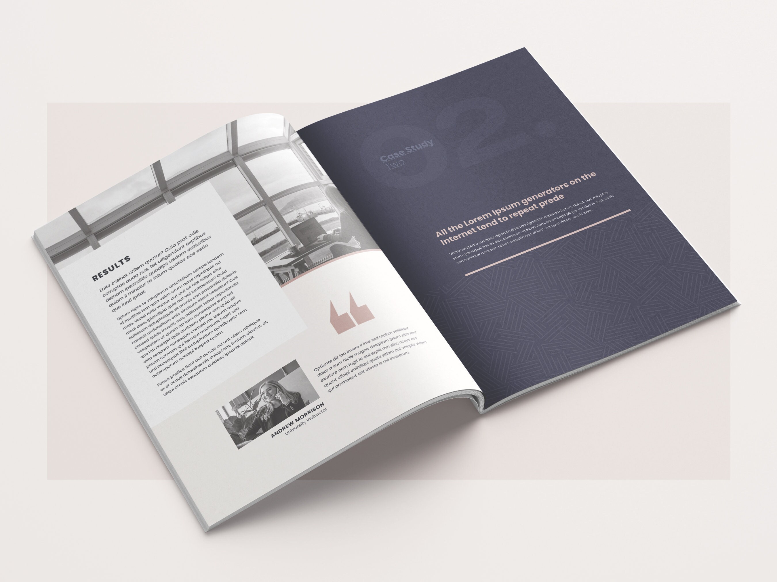 Case Study Template, MS Word Template, Powerpoint, Business Report ...