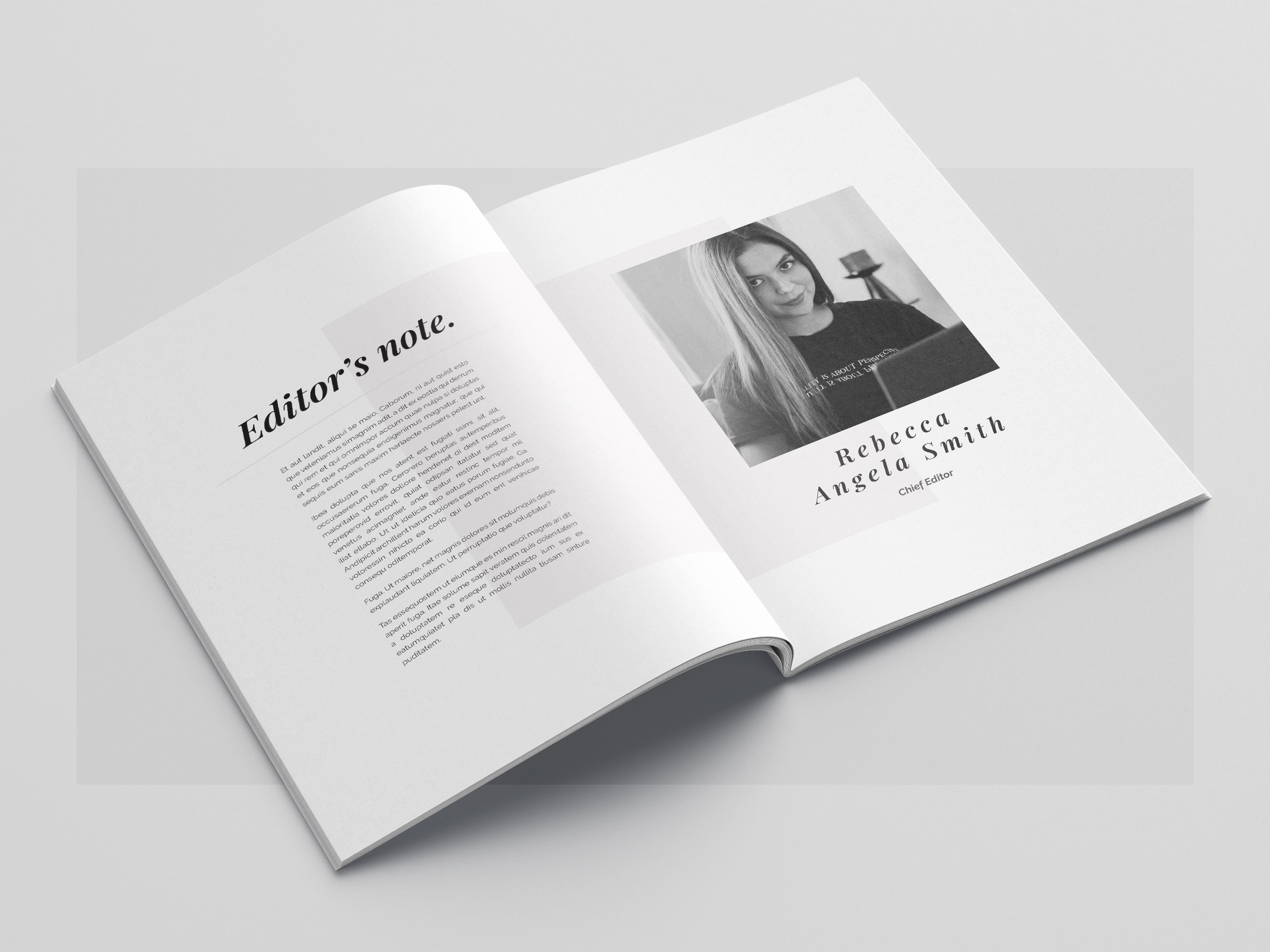 Magazine Template Duopack | Ebook Template Canva | Customizable ...