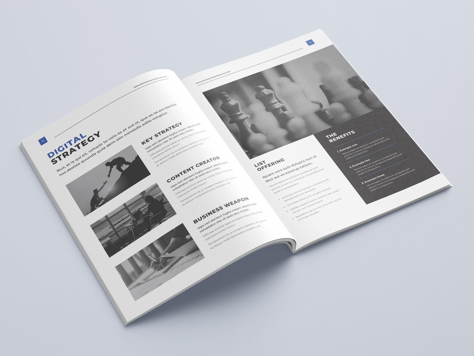 Company Profile Template, Corporate Handbook, Business Brochure Design ...