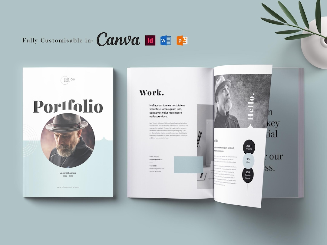 Company Portfolio Template, Portfolio Template, Brochure Template ...