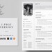 Minimalist Executive Resume, Resume Template, Professional Resume, CV ...